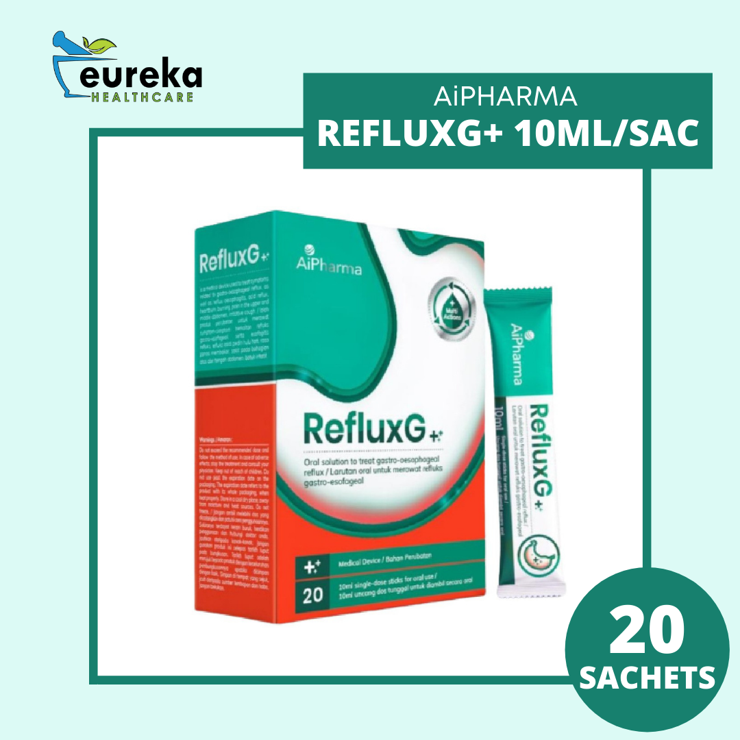 AiPHARMA REFLUXG+ MULTIACTIONS 10ML X 20 SACHETS | Lazada