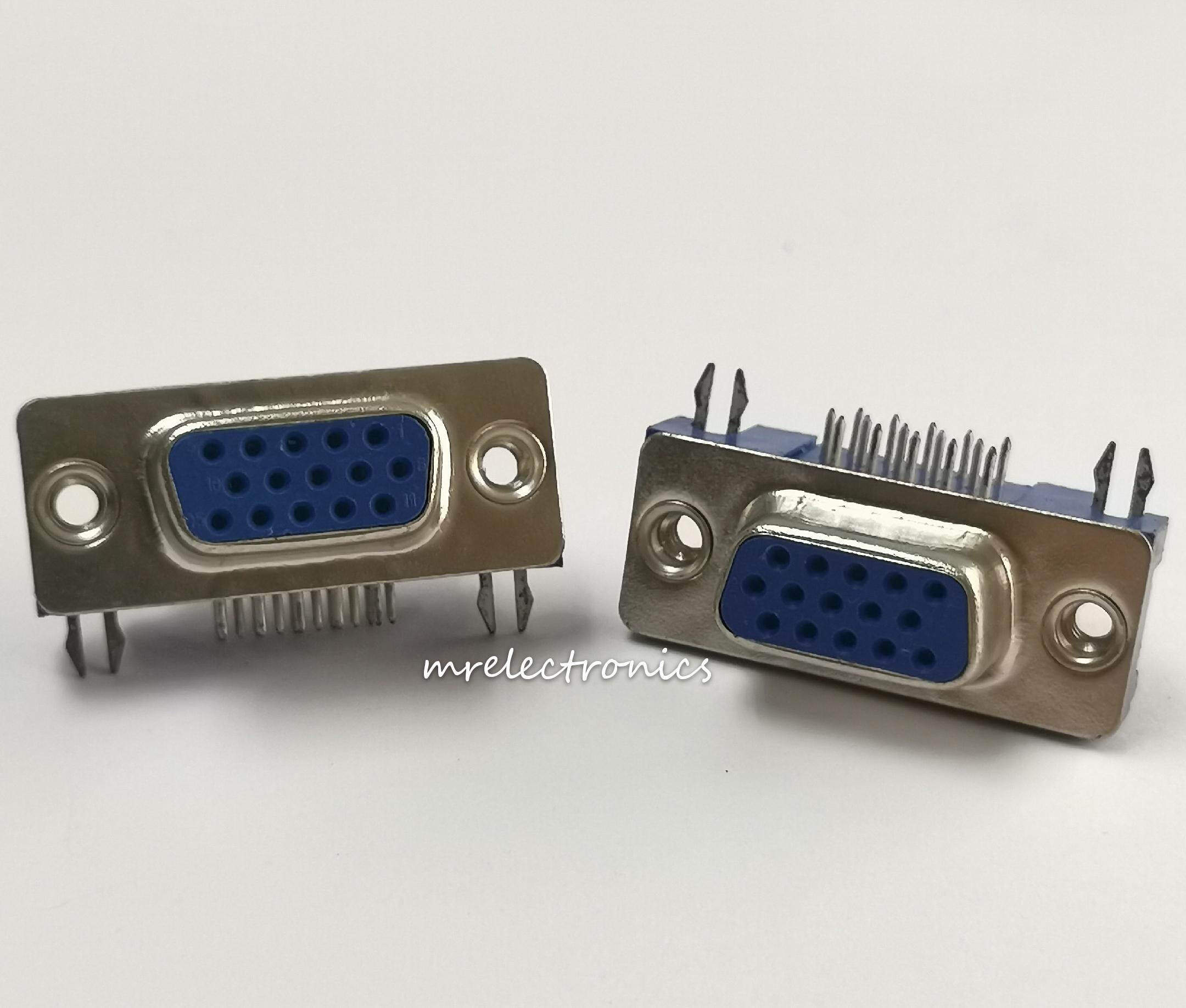 DB15 PIN 3 ROW FEMALE D SUB PCB MOUNTING RIGHT ANGLE. | Lazada