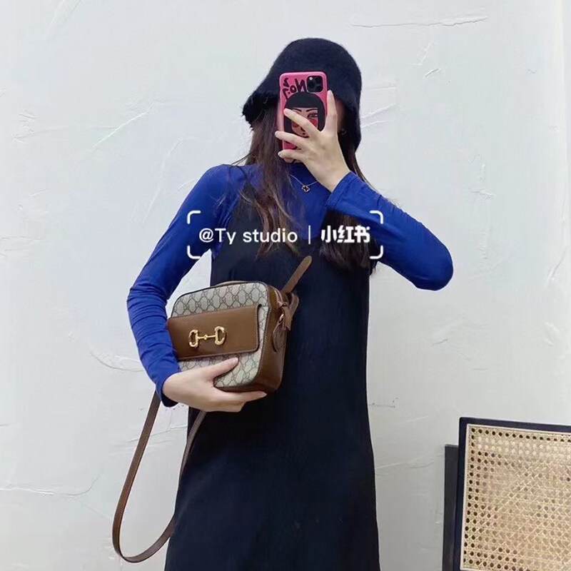 VCVX GG ดีไซน์ใหม่2021เกาหลีแฟชั่นสไตล์กระเป๋าสแควร์กระเป๋ากันน้ำ PU ...