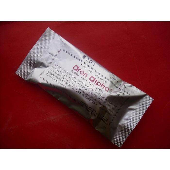 Aron Alpha Aron ส่งถุงกาว201 AA Chaoneng กาวแห้งเร็วพลาสติกโลหะ5ชิ้น - HRAVJX SHOP - ThaiPick