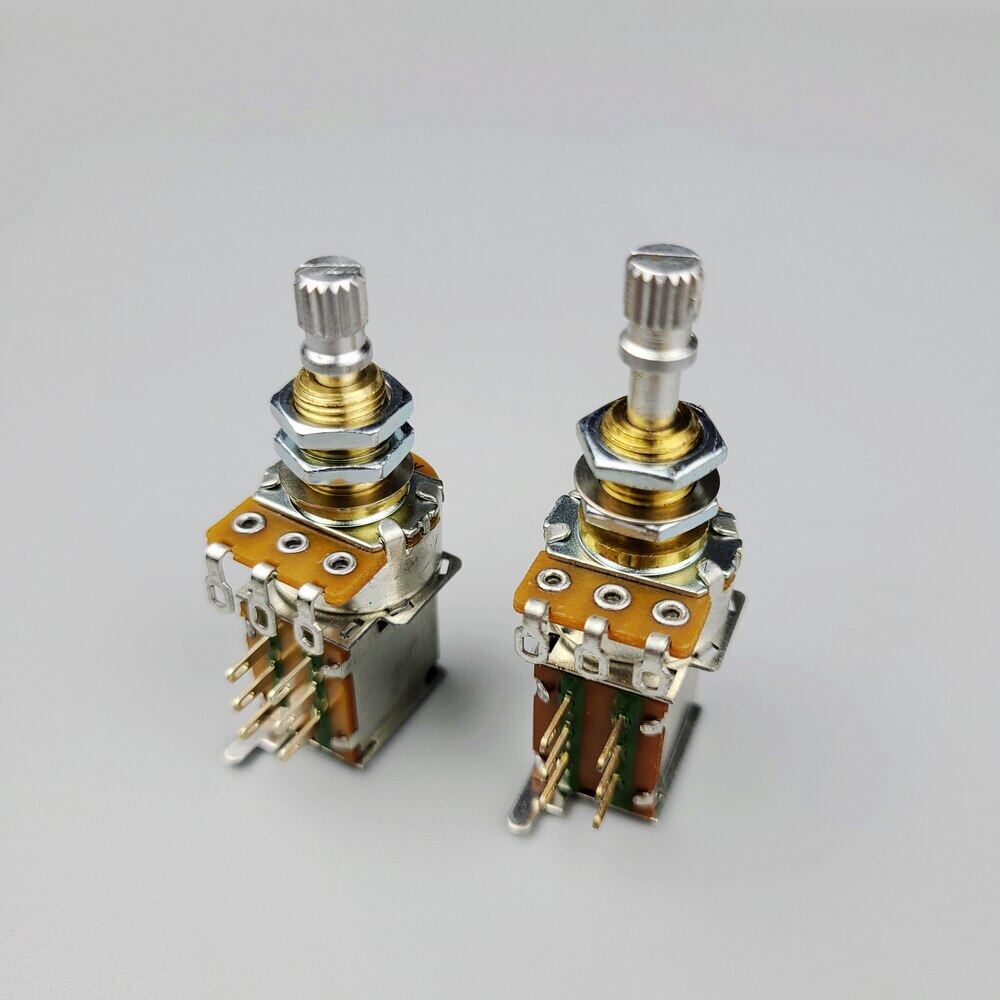 【Made in USA】1 Piece Brass Shaft Push Push Pot Potentiometer For ...
