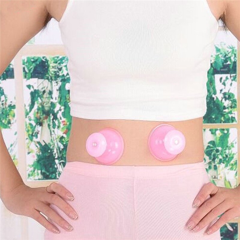 Silicone Moisture Absorber Anti Cellulite Vacuum Cupping Cup Body ...