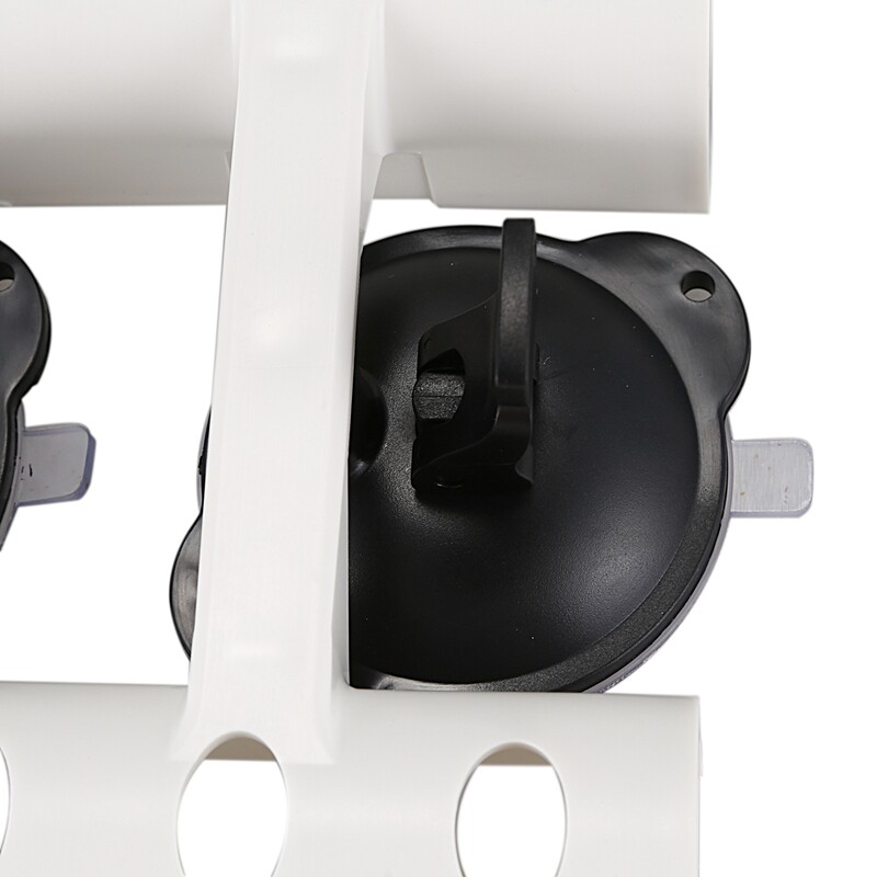 Fishing Vertical 2 Link Rod Holder Multi-function Suction Cup Protector ...
