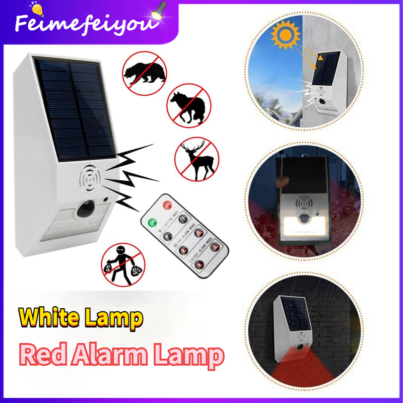 lampu kelip kelip raya led solar outdoor Sound Alert Flash Warning ...