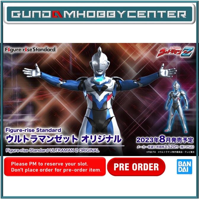 [SEP 23] BANDAI Figure rise Standard Ultraman Z Original | Lazada
