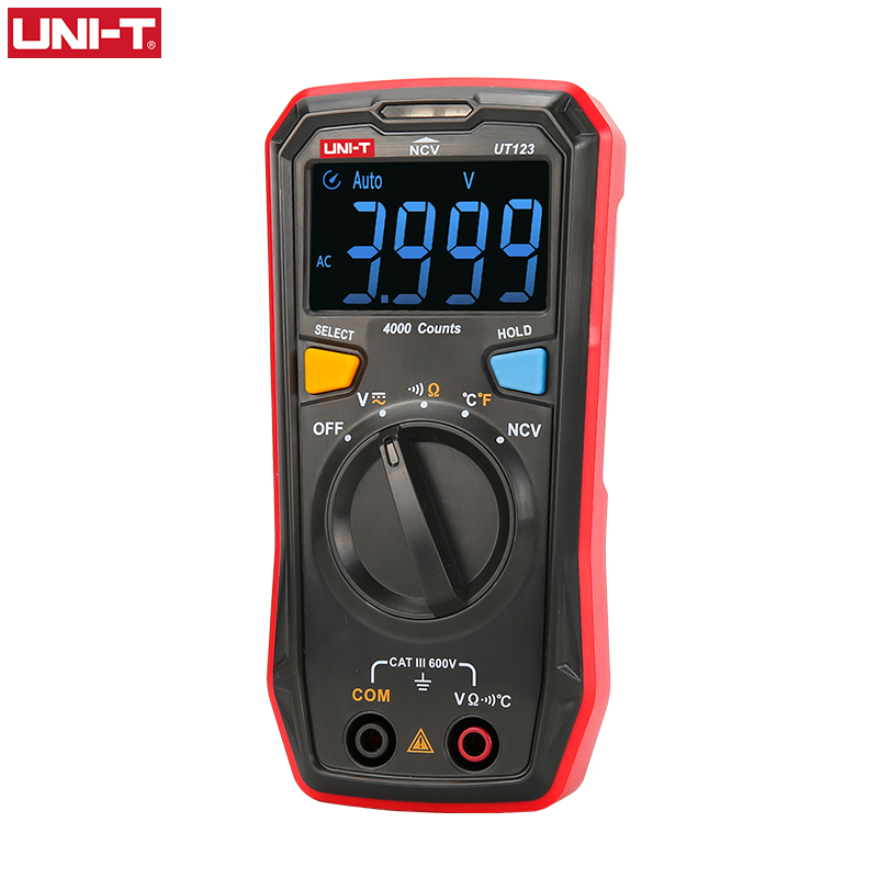 UNI-T UT123 UT123D Digital Multimeter Tester Auto Range Mini ...