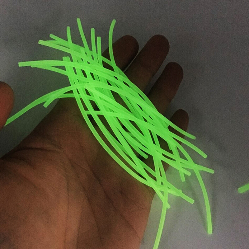 【FAR】20ชิ้น Fly Tying Riging Tube PVC Lumo Tubblings วัสดุตกปลาหลอด ...