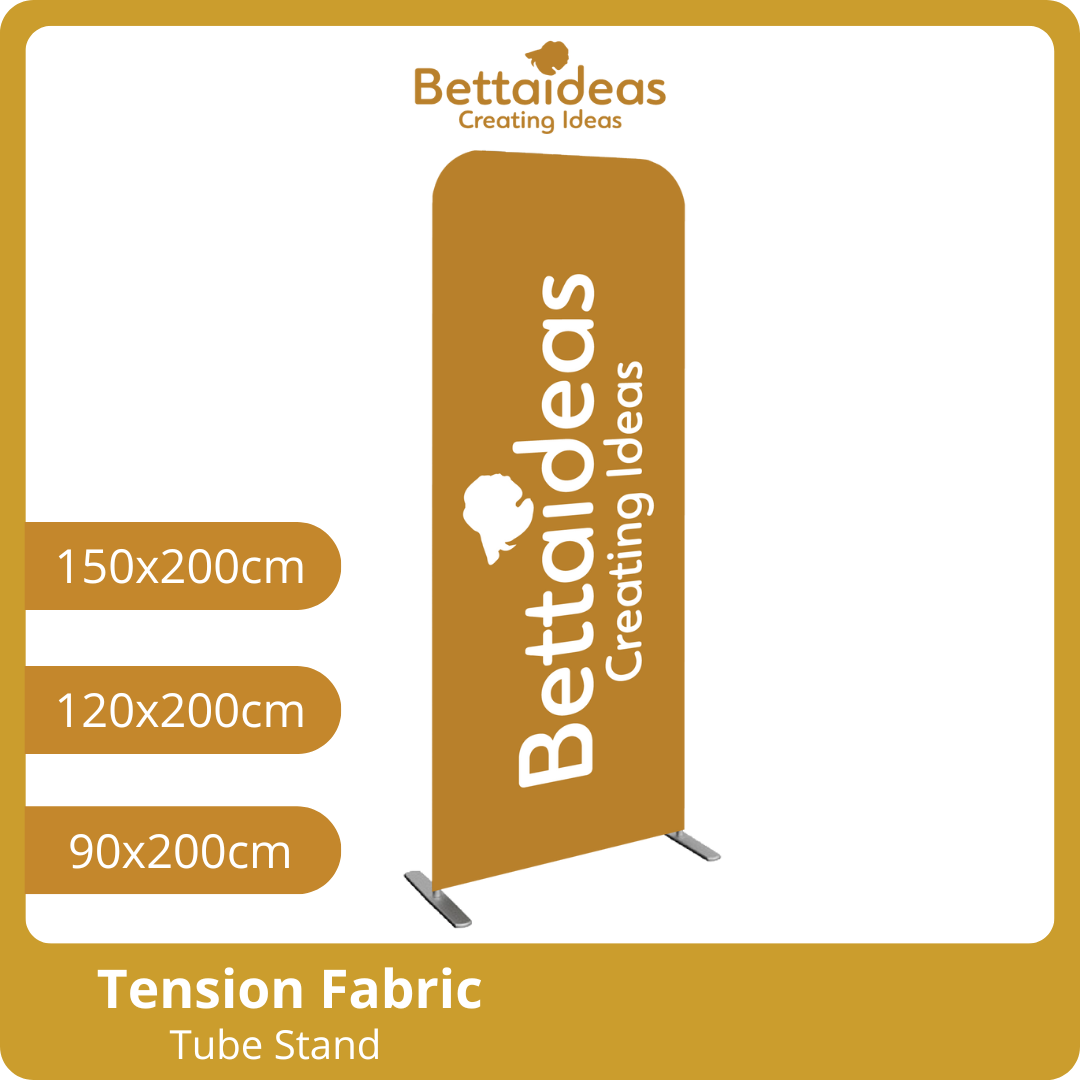 BETTAIDEAS Tension Fabric Tube Stand Exhibition Booth Setup ...