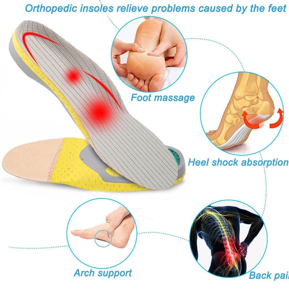 Orthotic Insole Arch Support PVC Flat Foot Health Shoe Sole Pad insoles ...