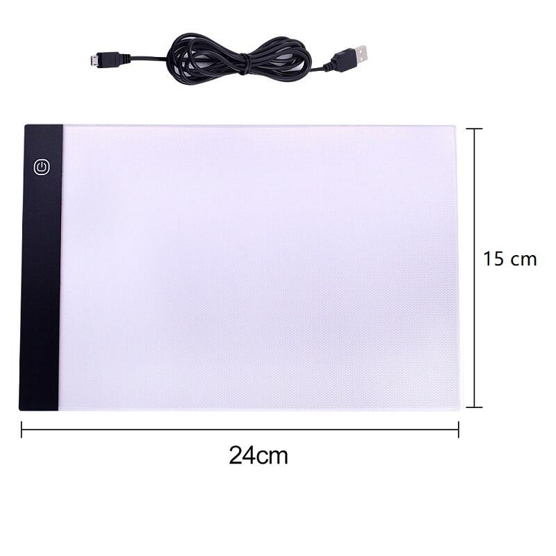 Led Drawing Copy Board Kids Toy To Draw 3 Level Dimmable Painting ...
