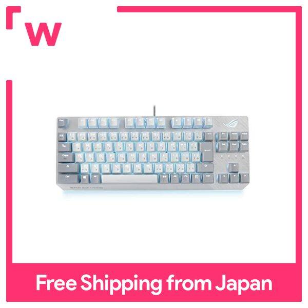 Keyboard Gaming ASUS Skop ROG Strix NX TKL Lampu Bulan Putih Mekanis ...