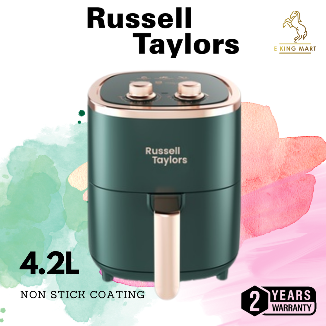 Russell Taylors 3D Air Fryer Large 4.2L Z1 Green Pengoreng Tanpa Minyak ...