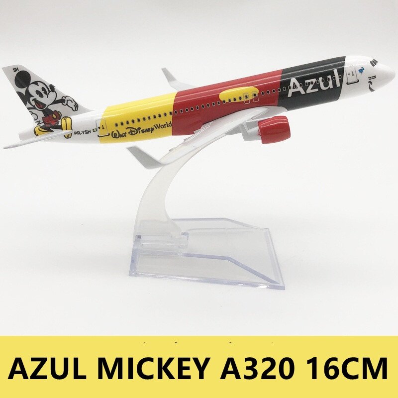 Azul Airbus A320 Neo with Mickey Mouse Cargo Passenger Diecast ...