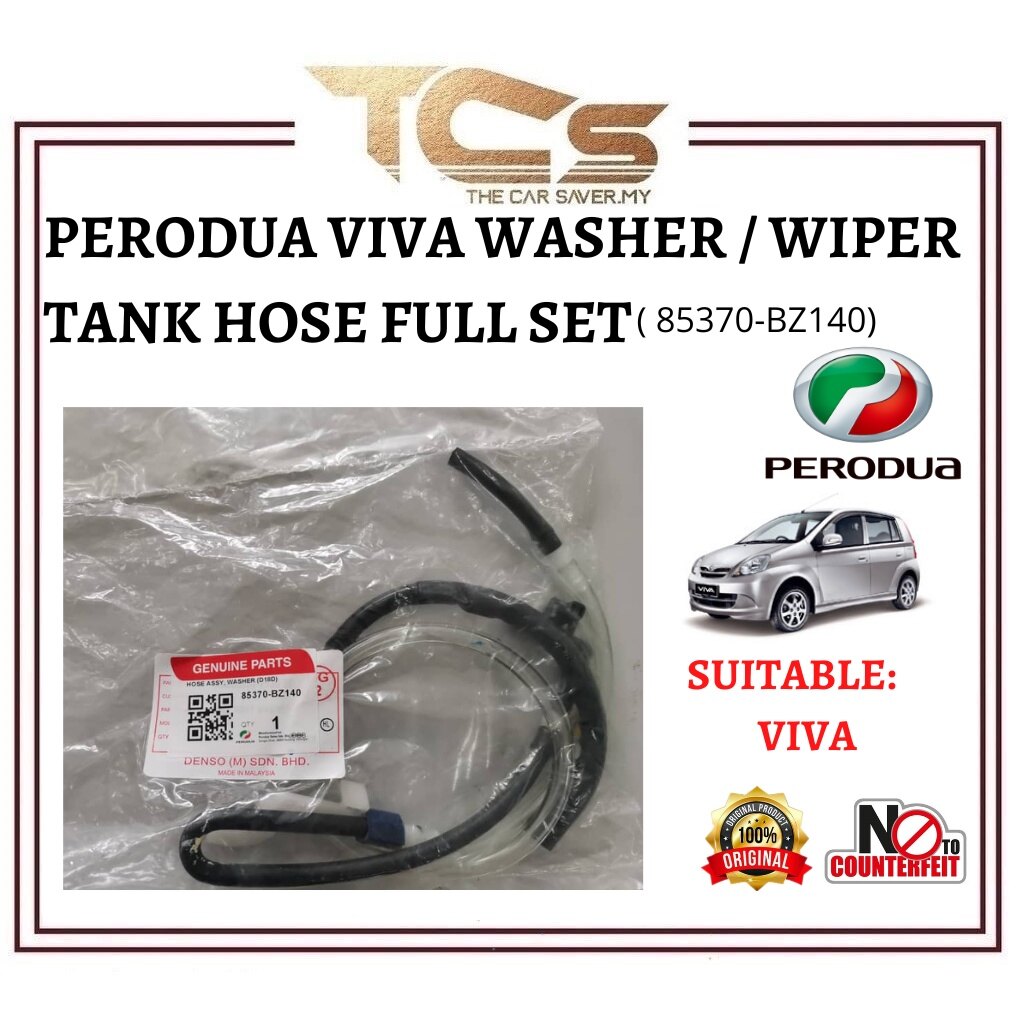 PERODUA VIVA WASHER / WIPER TANK HOSE FULL SET 85370-BZ140 | Lazada