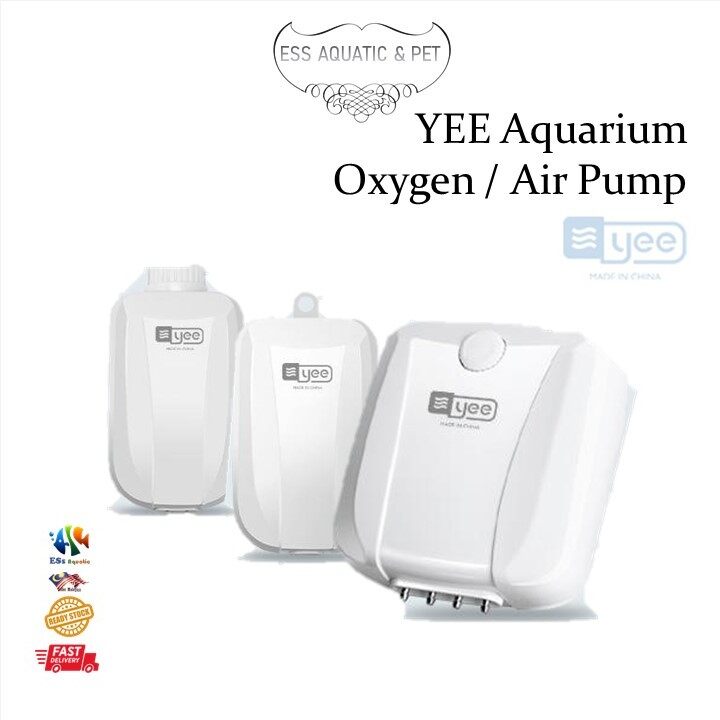 YEE Pump Aquarium Oxygen Pump Aeration Pump Fish Tanks Air Pump, Pump Angin, Oksigen Aquarium ...