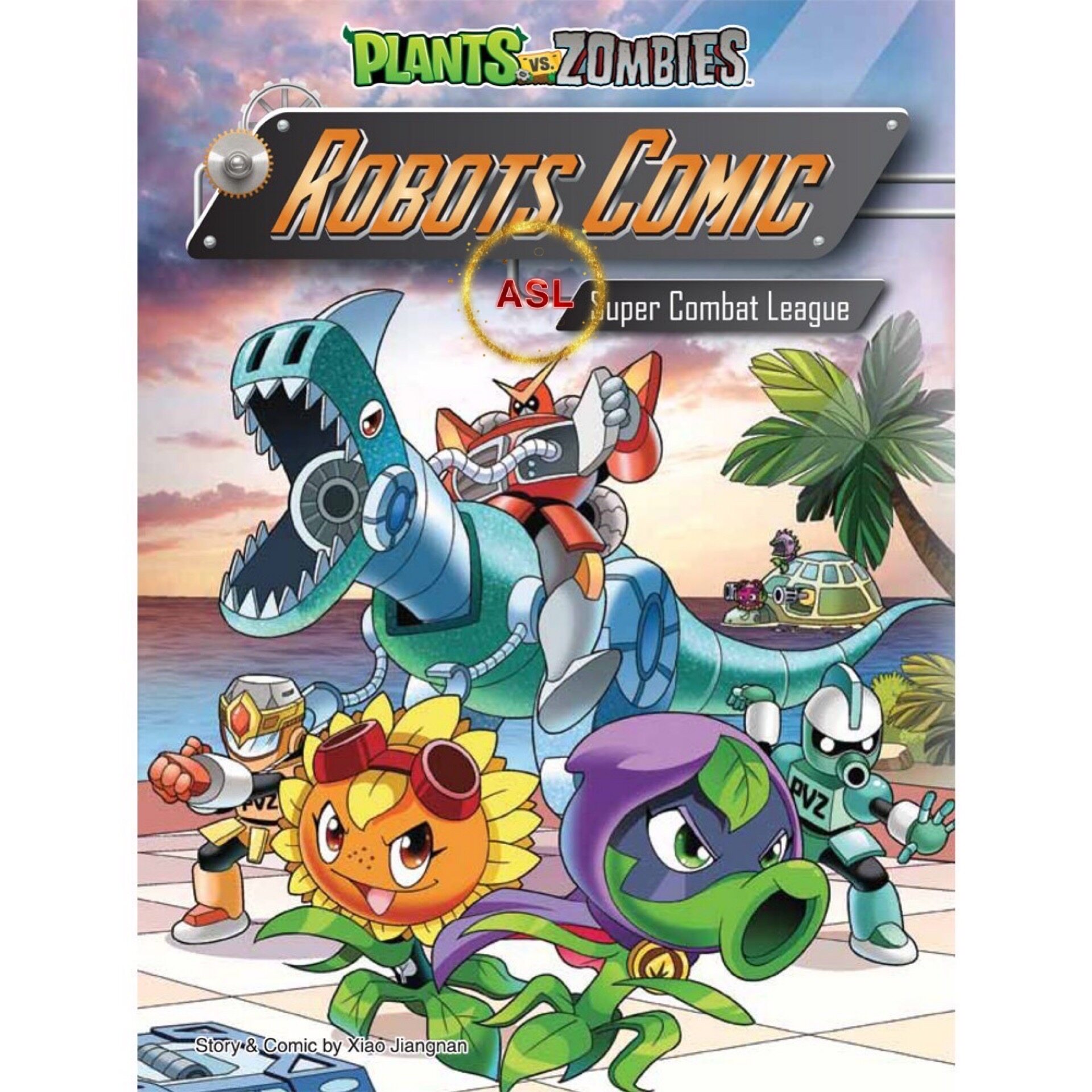 Plants VS Zombies 2 (Robots Comic) - Super Combat League (English ...