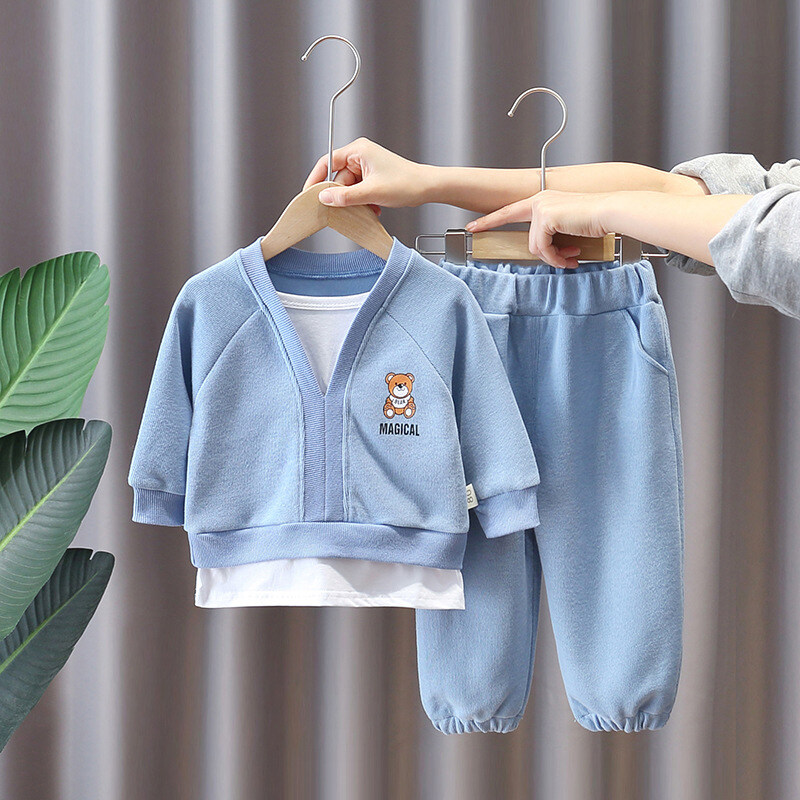 IP children's clothing boys autumn suits 2021 new baby autumn kids ...