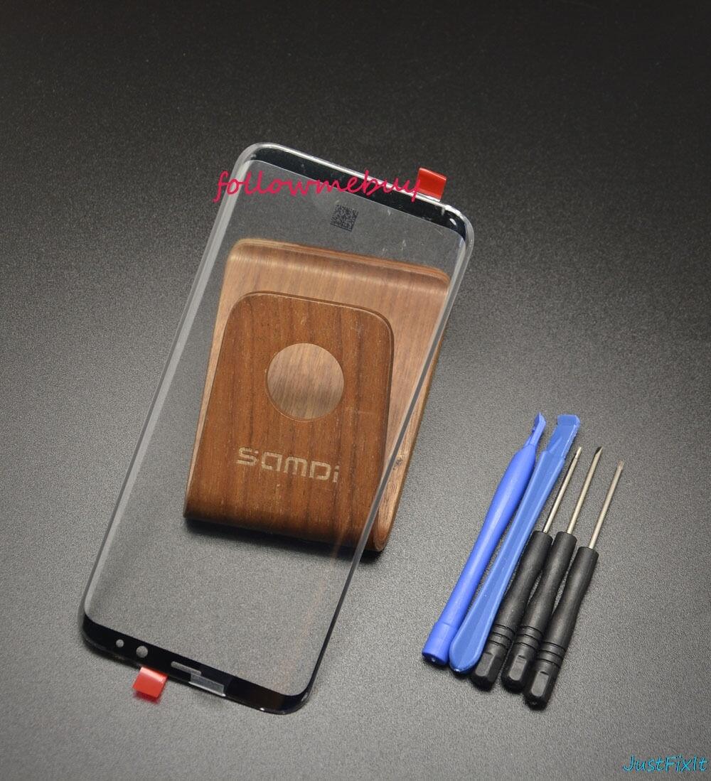 For Samsung Galaxy S8 S8 plus G950 G955 Front Screen LCD Glass Lens ...
