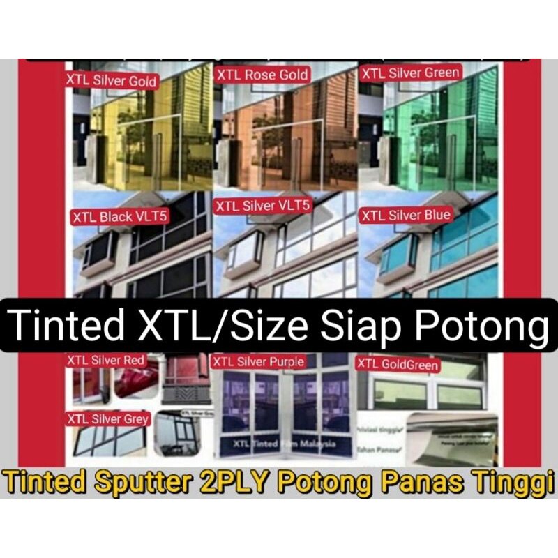 Malaysia Tinted Rumah Size Bersambung/Tinted Tingkap Rumah/Tinted ...
