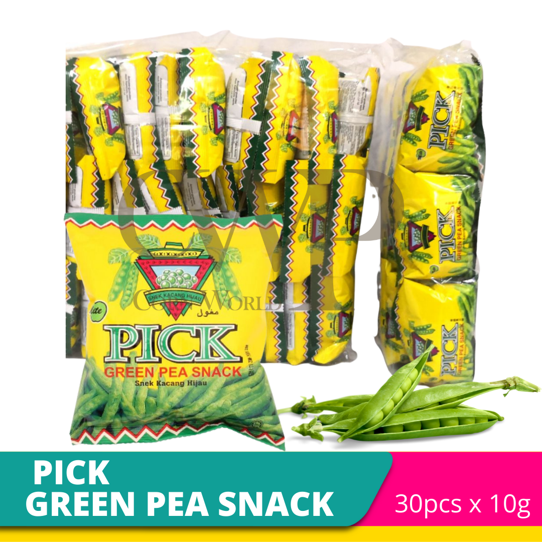 PICK GREEN PEA SNACK by Mite 30pcs x 10G | Lazada