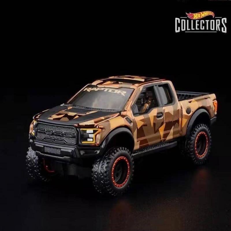 Hot Wheels Collectors RLC 164 F-150 17 Ford Raptor Jeep Red Green 1944 ...