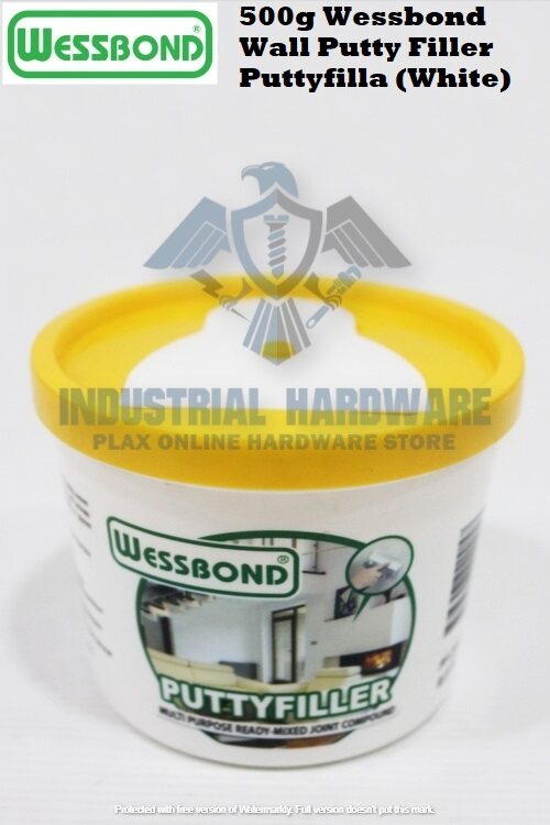 500g Wessbond Wall Putty Filler Puttyfilla (White) | Lazada