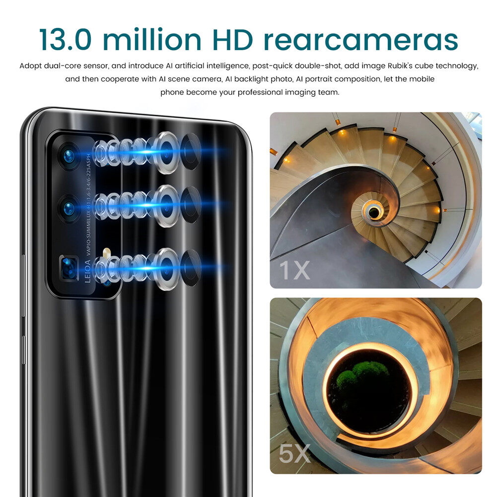 P43โทรศัพท์อัจฉริยะ4 + 64GB ขนาด5.8นิ้ว,โทรศัพท์ปลดล็อคด้วยระบบจดจำใบ ...