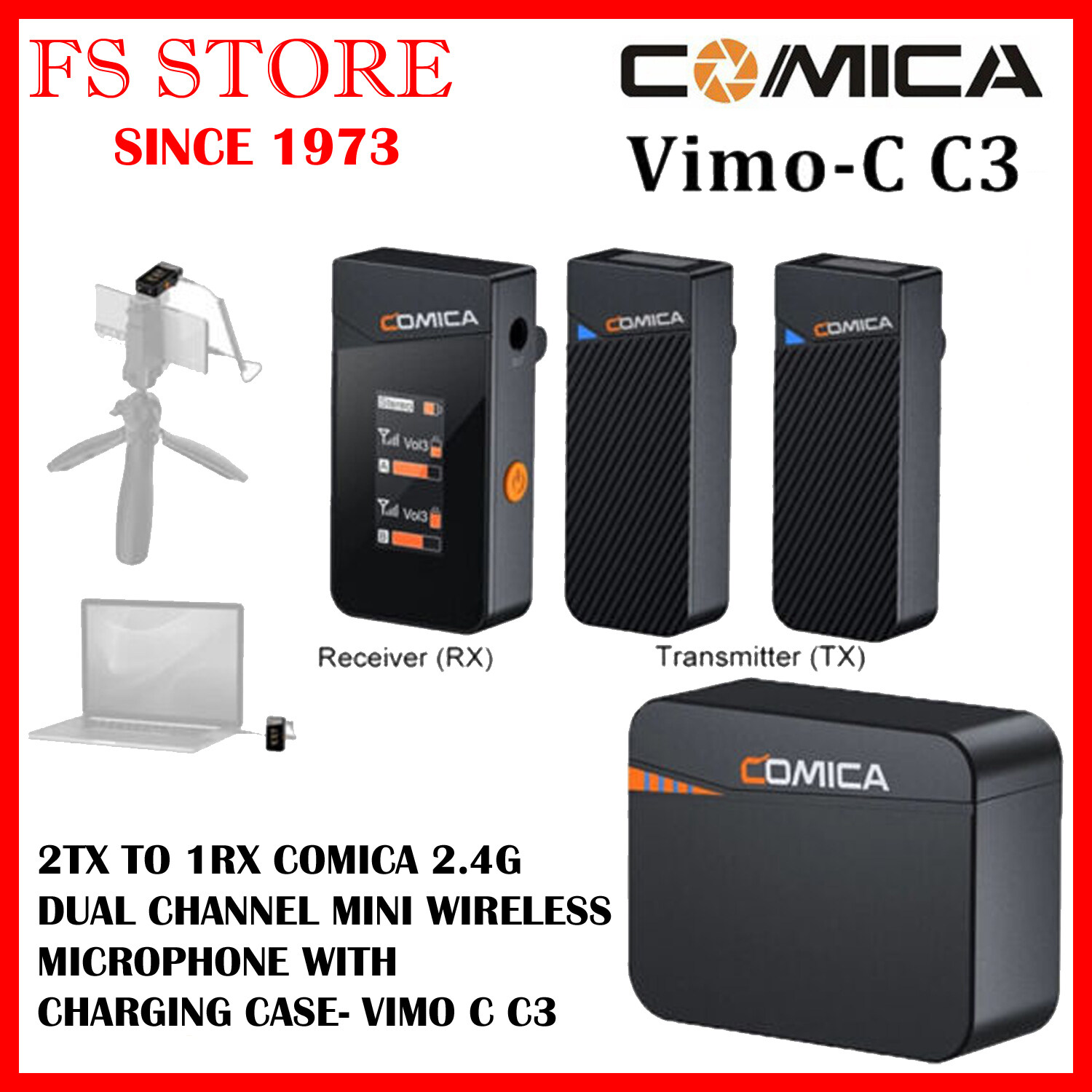 COMICA ORIGINAL (PIXEL MALAYSIA) VIMO S UC /VIMO S MI / VIMO C C1 ...