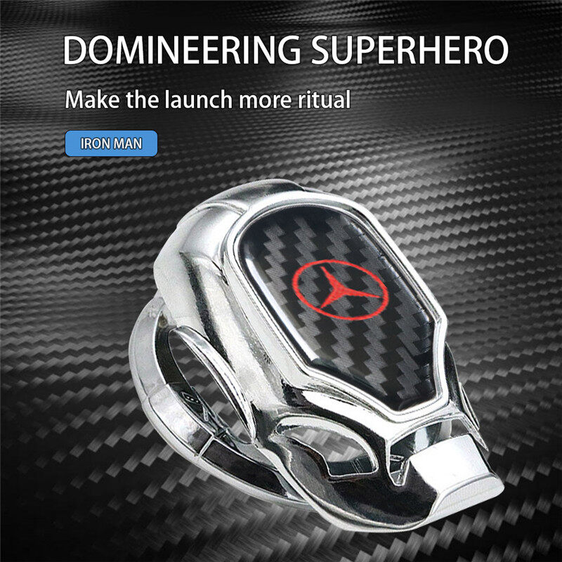 Car Interior Engine Ignition Car Battery Engine Start Stop Push Button ...