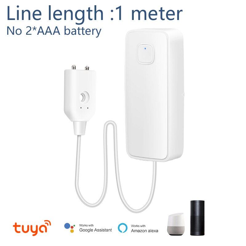 Tuya WiFi Smart Water Leak Sensor Water Overflow Level Detector ...