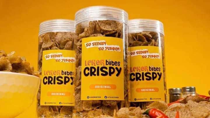 KEROPOK IKAN TERENGGANU/KEROPOK BABY/Crispy Lekor Bites / ikan lekor ...