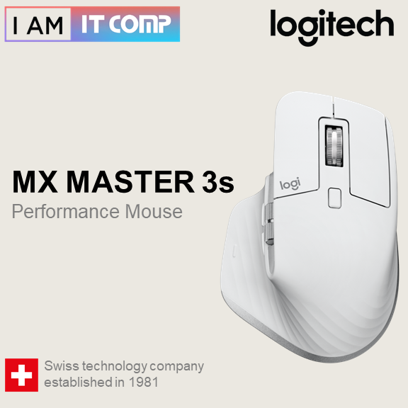 Logitech MX Master 3S - Wireless Performance Mouse with Ultra-fast ...