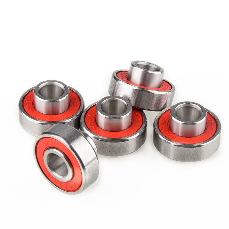 10Pcs 608-2RS Longboard Integrated Bearing Skateboard Wheel Bearing ...