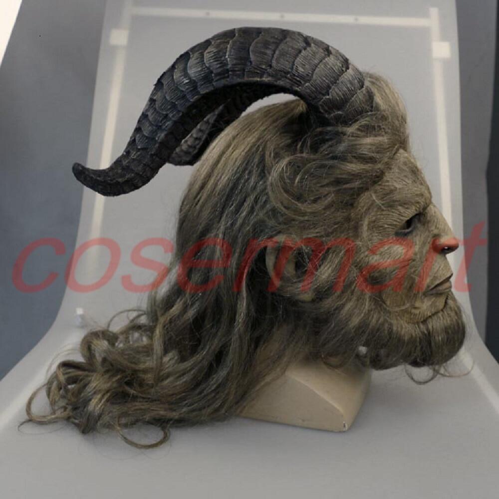 Cos Mask 2017 Hot Movie Beauty and the Beast Adam Prince Mask Cosplay ...