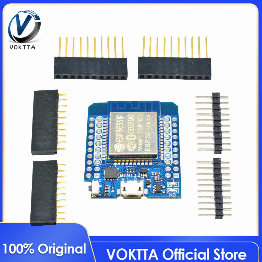 VOKTTA Wemos Mini D1 Mini ESP8266 ESP32 ESP-WROOM-32 WIFI โมดูลบลูทูธ ...