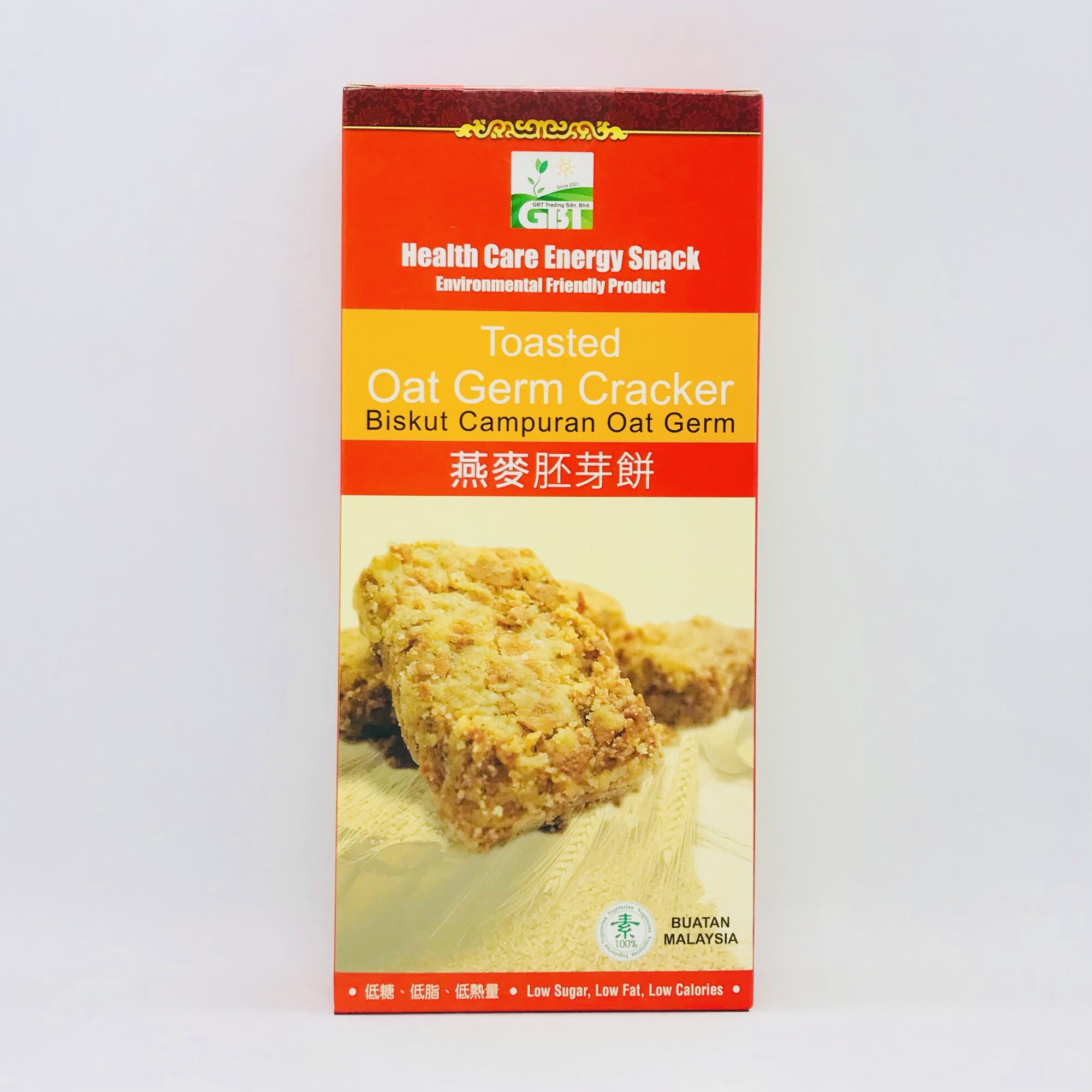 GBT Toasted Oat Germ Cracker 燕麥胚芽餅 180g | Lazada