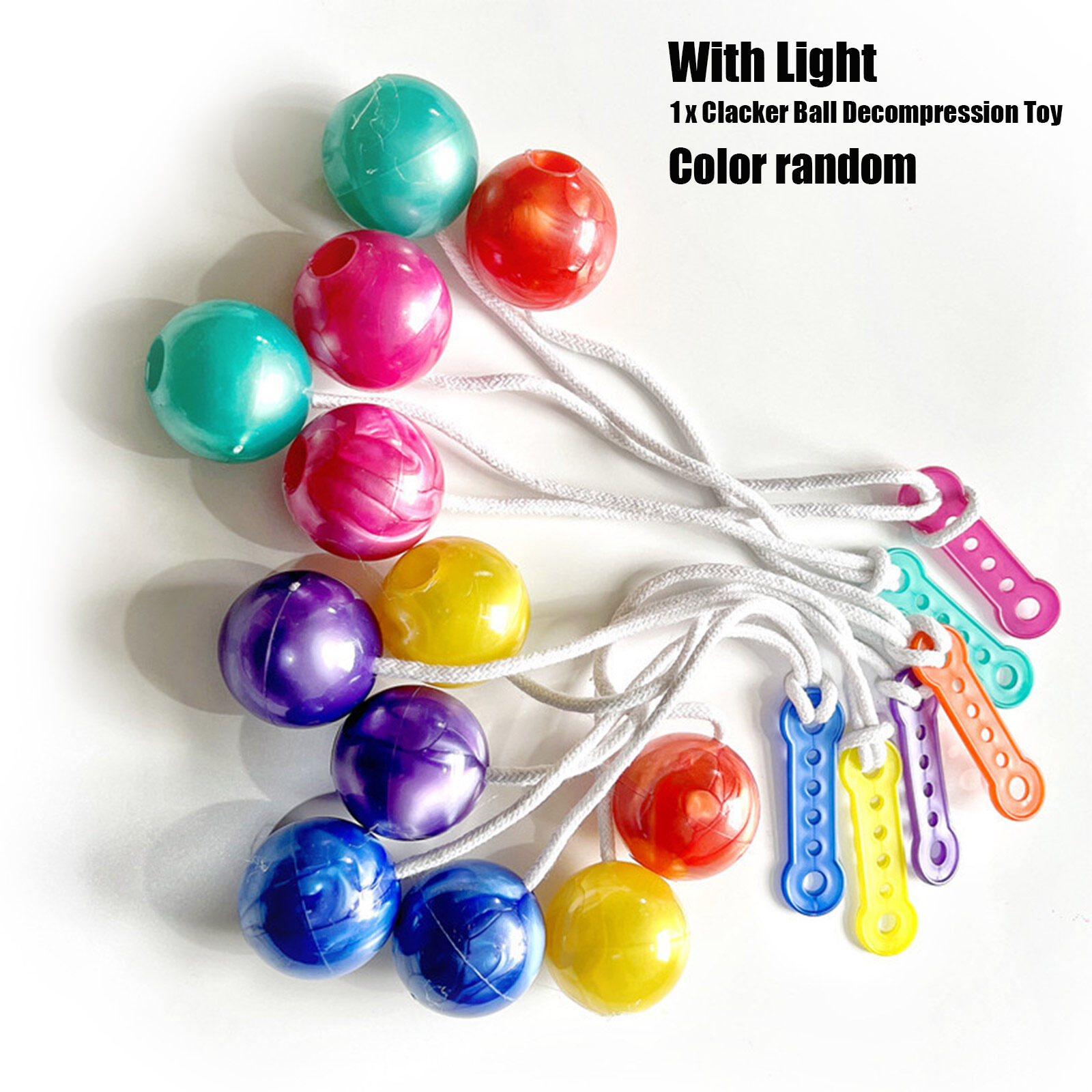 Pro-Clickers โคมไฟลูกบอลทัชสกรีน,ลดผลกระทบจากการหมุนของลูกบอลของเล่นลูก ...