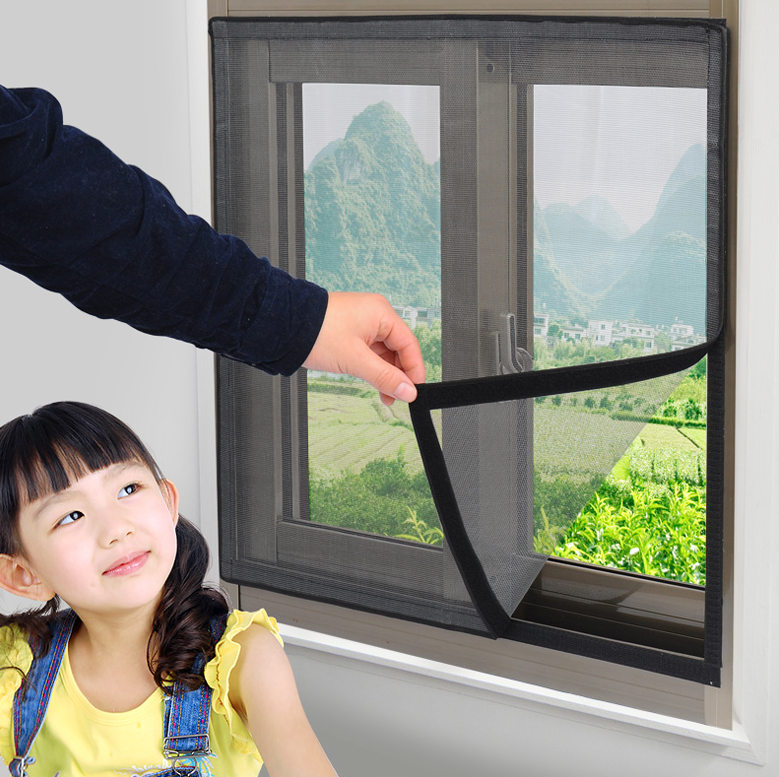 SD (2nd Generation) Easy DIY Magnetic Mosquito Screen Net DIY Window ...