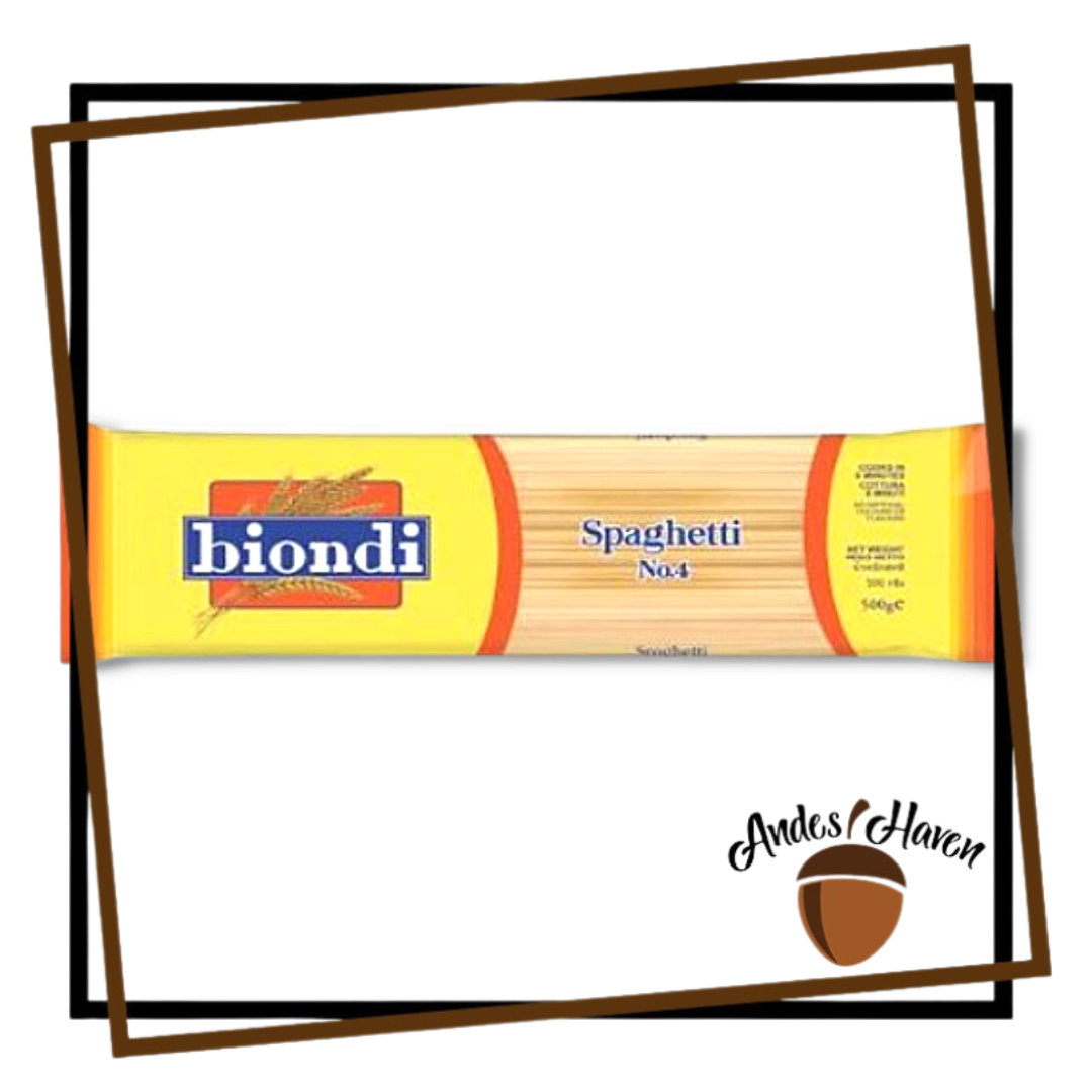 【Biondi】Spaghetti No.4 - 500g | Lazada