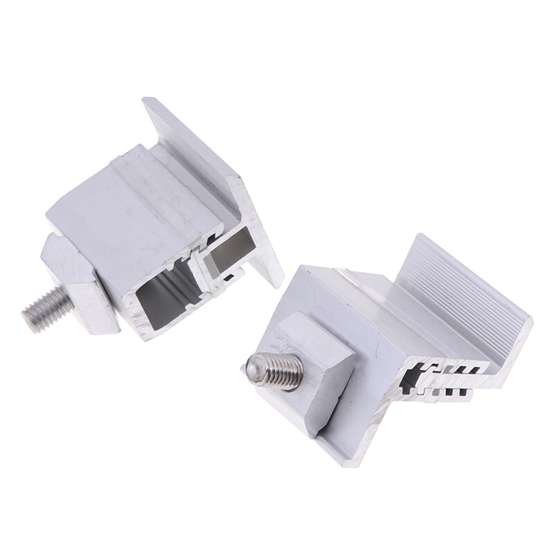 Solar Panel Mounting Bracket End Mid Clamp Kit Adjustable For 19mm ...