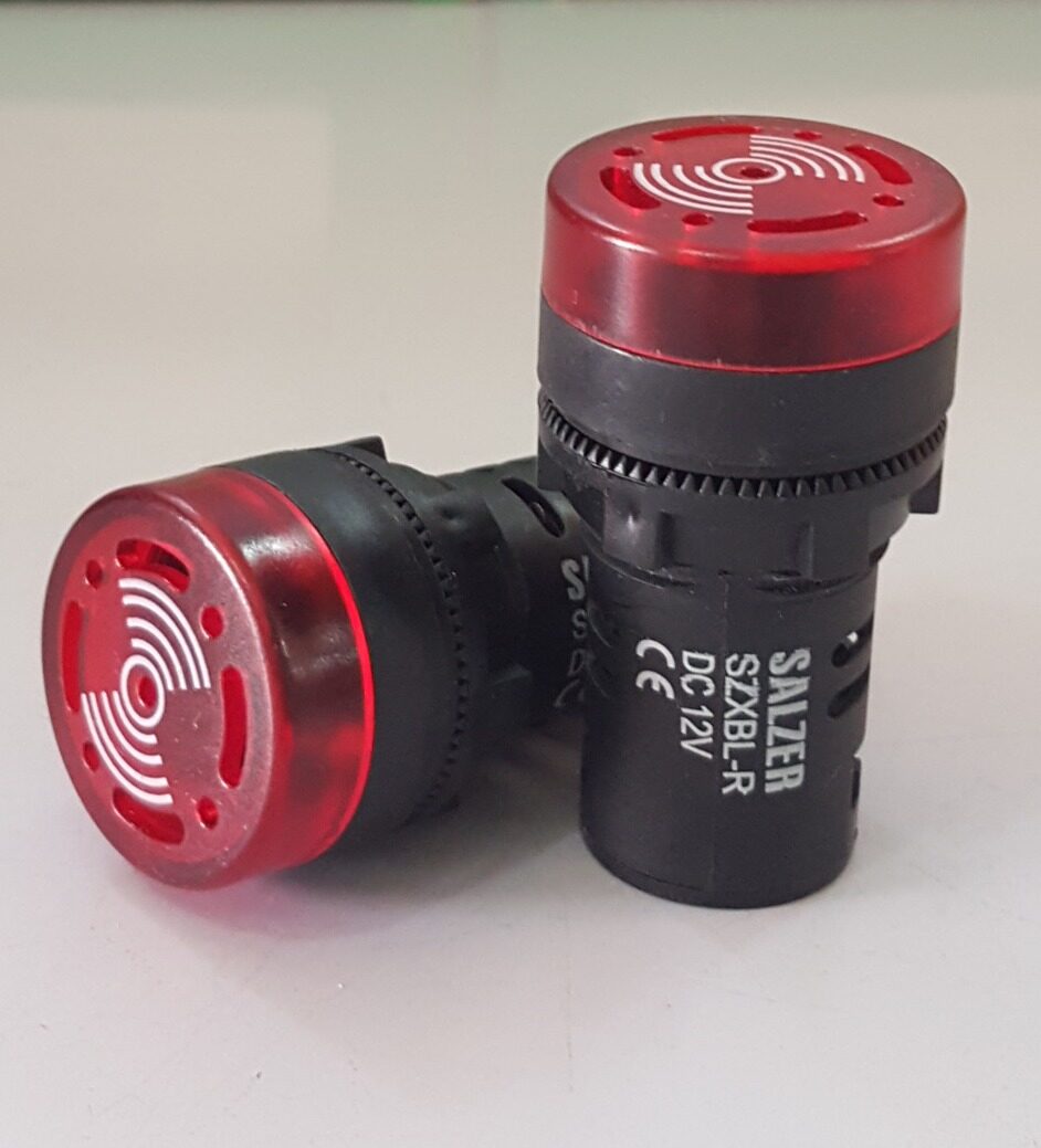 SALZER 22MM Buzzer with LED light RED SZXBL | Lazada