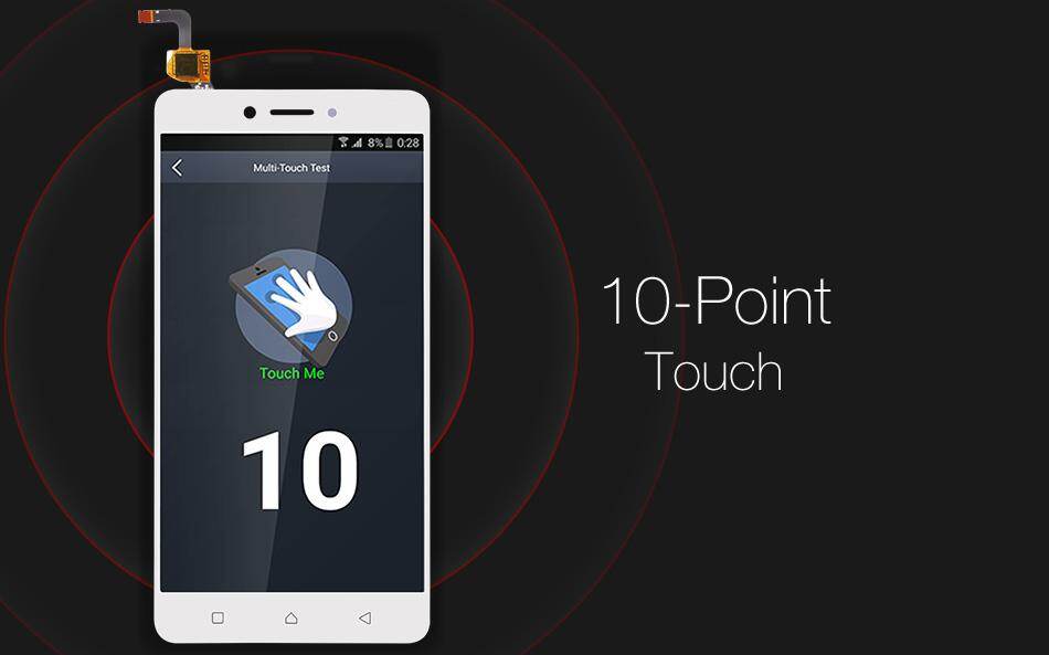 100% ผ่านการทดสอบสำหรับ Lenovo K6 หมายเหตุ k53a48 จอแอลซีดี Digitizer ...