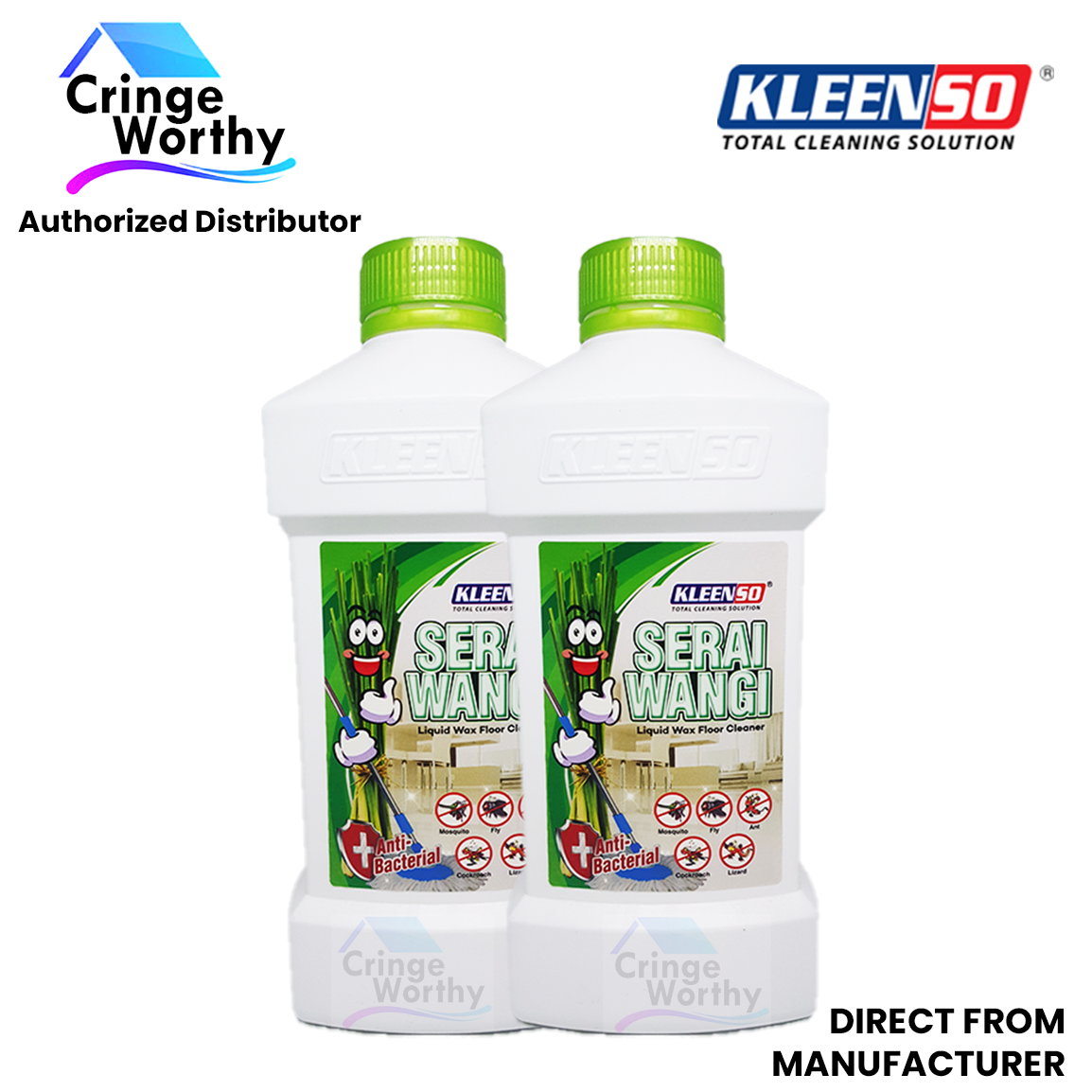 2x KLEENSO Serai Wangi Liquid Wax Floor Cleaner 1L | Lazada