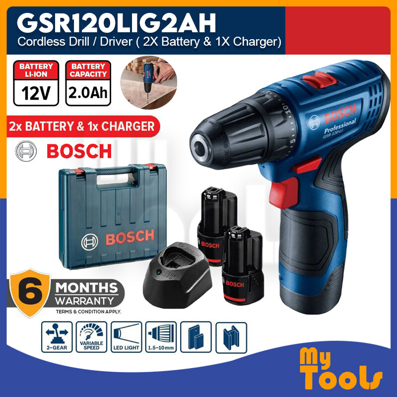 Mytools BOSCH GSR 120-LI (GEN 2) Professional Cordless Drill Driver ...