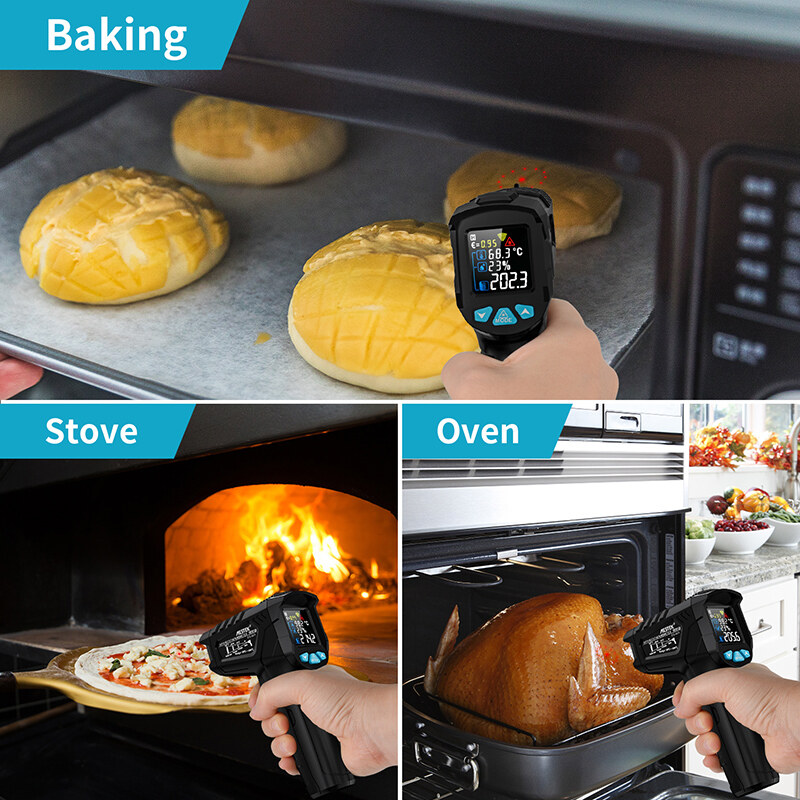 Mestek IR01B Digital Infrared Thermo-Meter Non-Contact Temperature ...