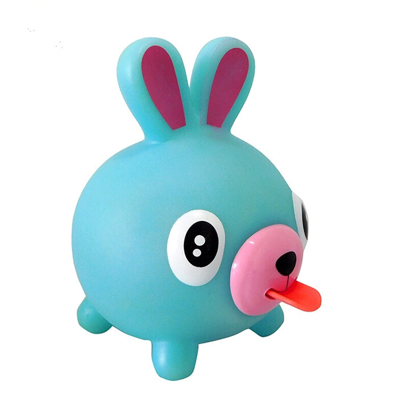 Talking Animal Jabber Ball Tongue Out Stress Relieve Soft Ball Toy for ...