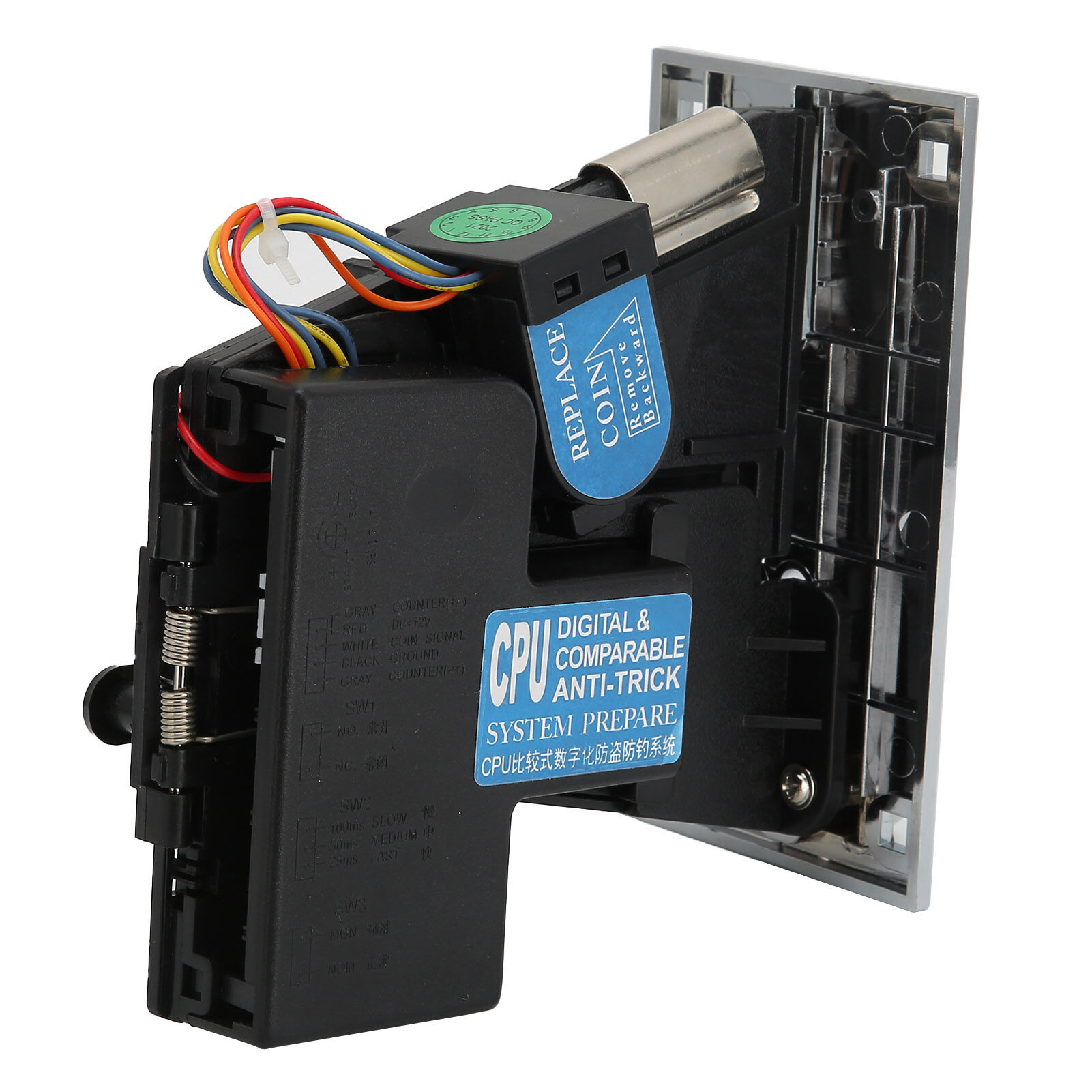 CPU Coin Acceptor Selector Box For Mechanism Vending Machine Mech ...