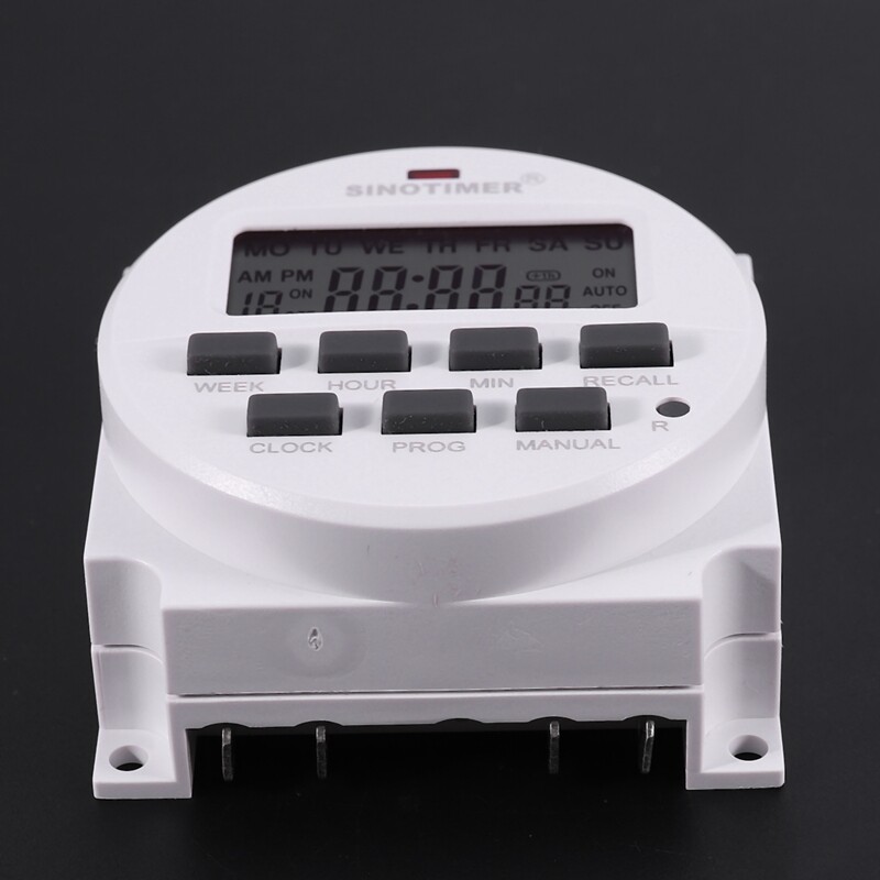 Sinotimer Tm618H-2 220V Ac Digital Time Switch Output Voltage 220V 7 ...