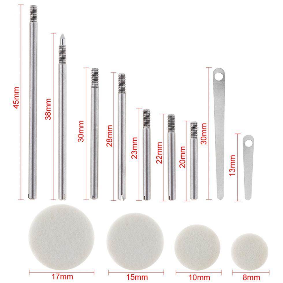 SLADE 58pcs Clarinet Repair Part Set Clarinet Sound Hole Pad Roller ...