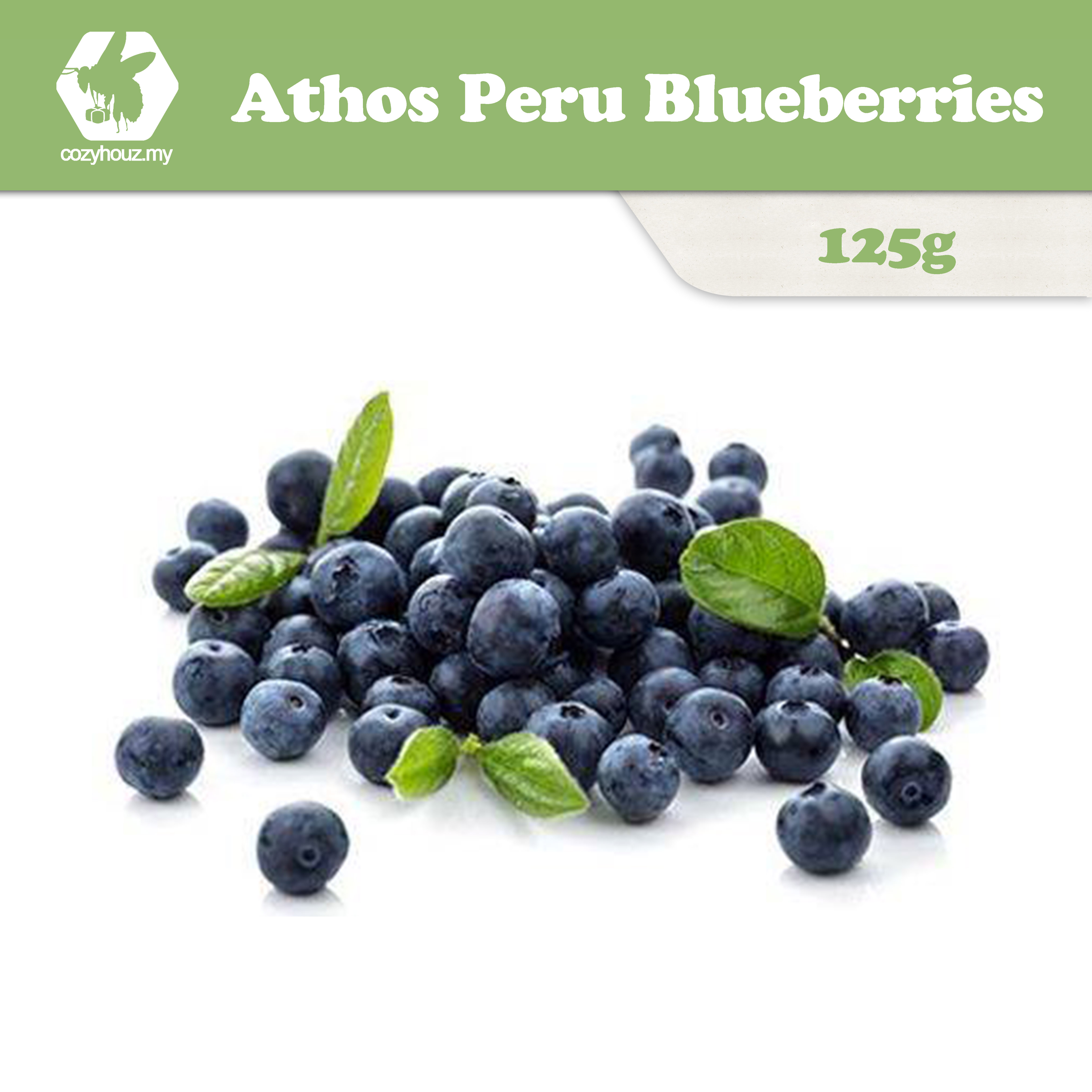 [BTW & PNG AREA ONLY] ATHOS PERU BLUEBERRIES 125G/PACK | Lazada